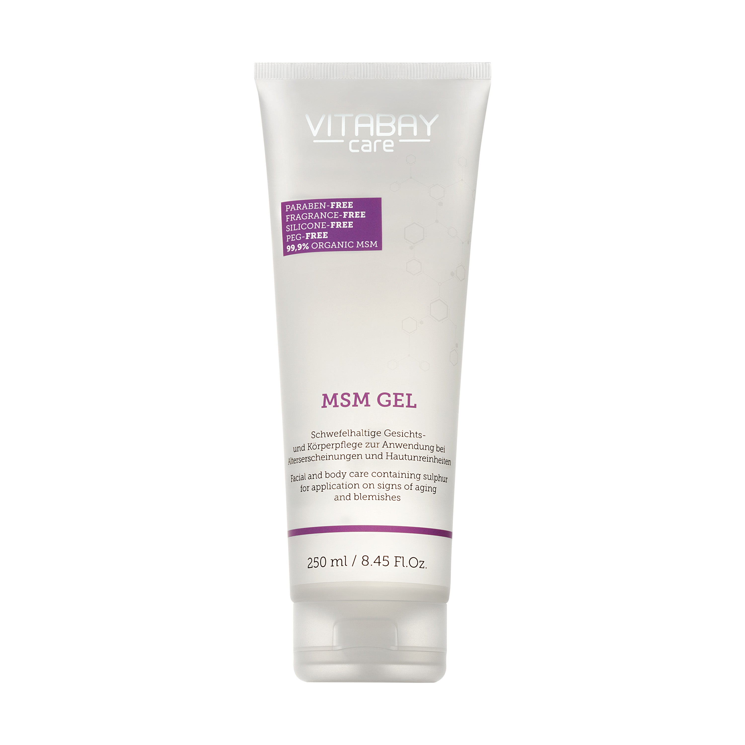 MSM GEL SENSITIVE GEL 250 ML – Vitabay