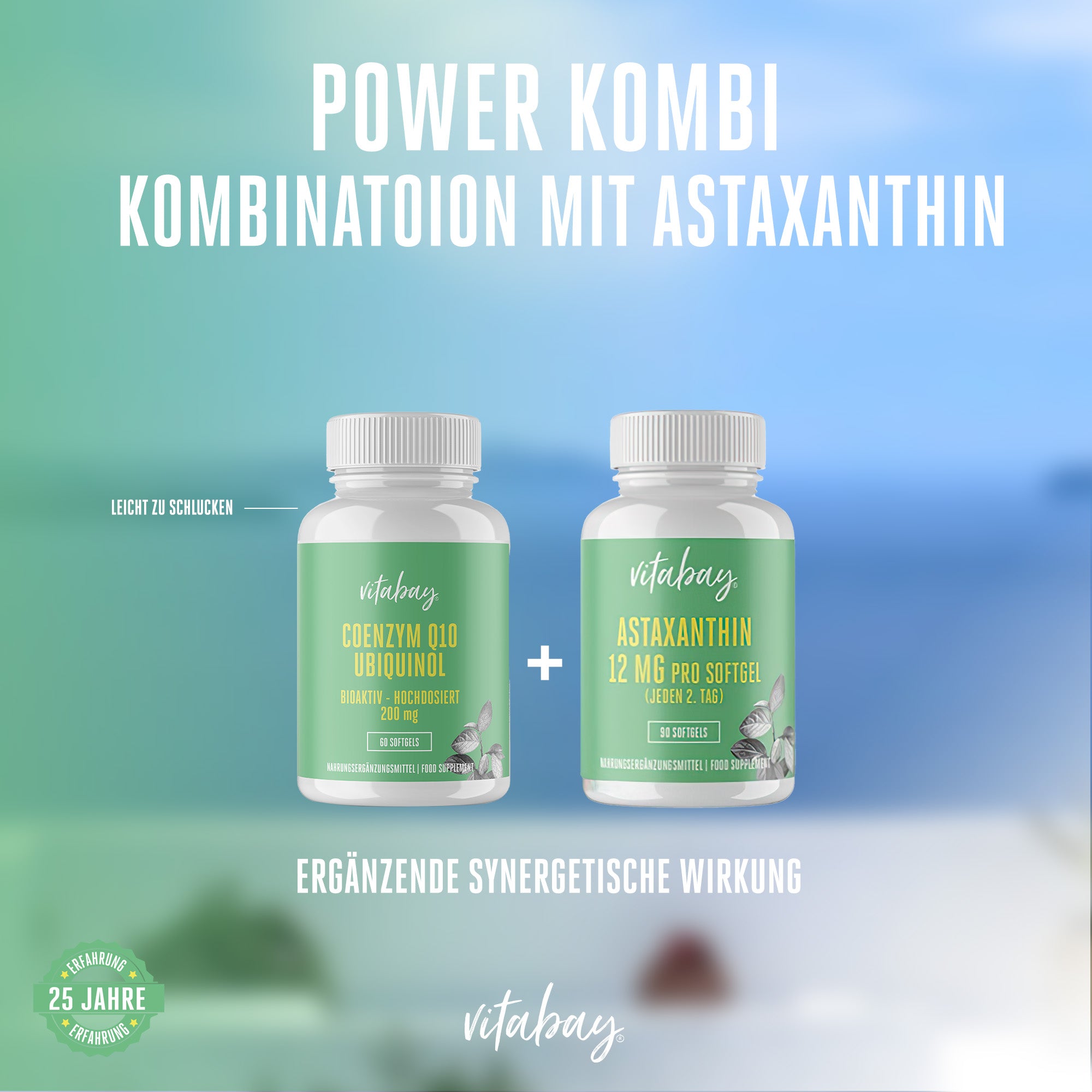 Coenzym Q10 Ubiquinol 200 mg Bioaktiv - 60 Softgels – Vitabay